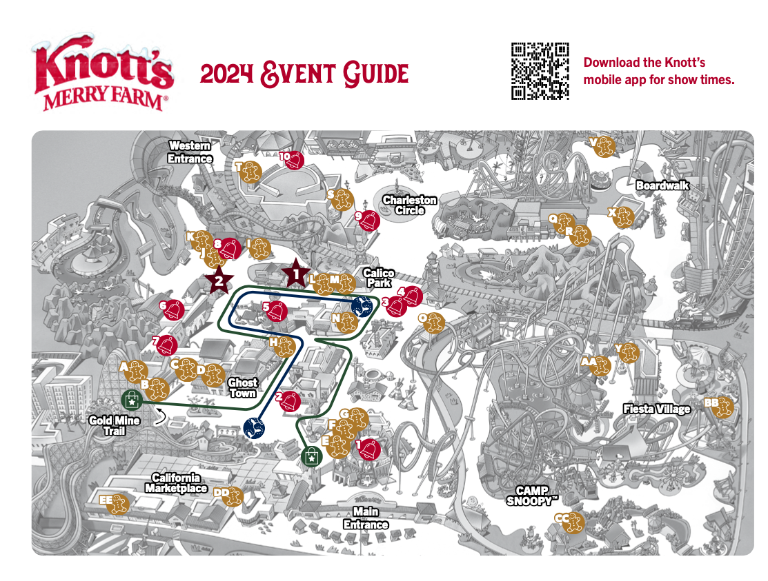 Knott’s Merry Farm 2024 Guide Map PDF Download! – Knott's Network
